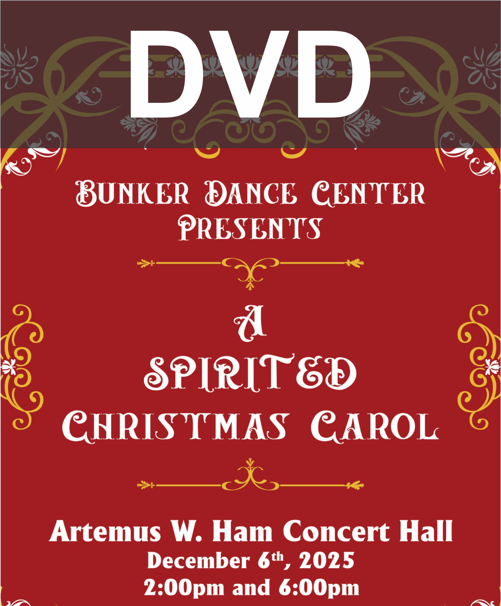 Bunker - A Spirited Christmas Carol! 2025 - DVD – Online Dance Videos